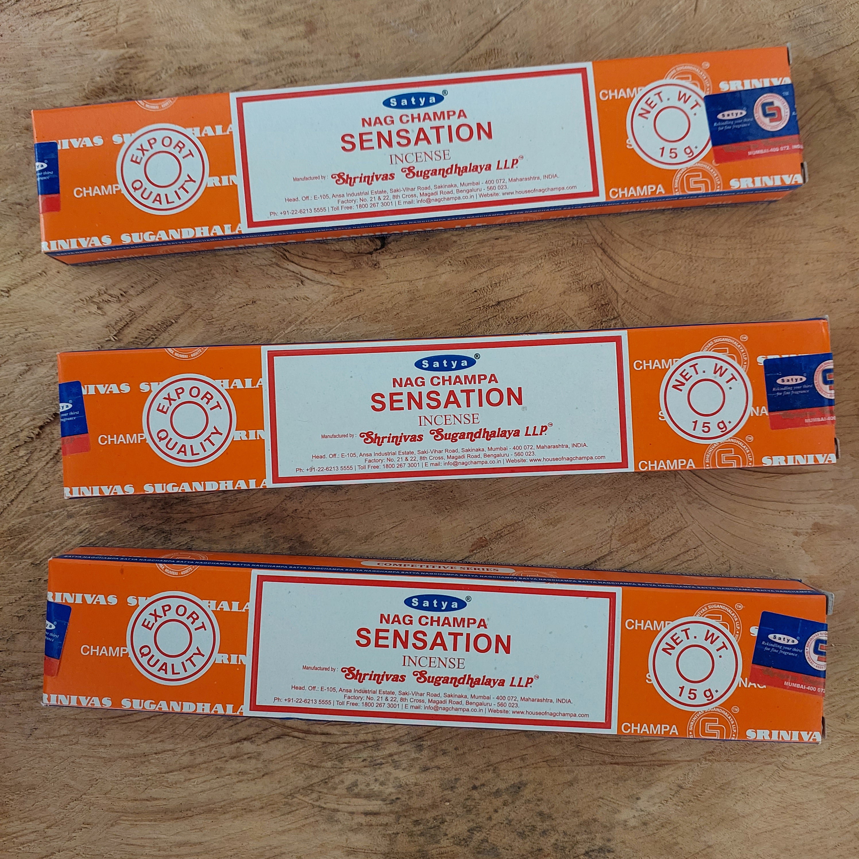 Sensation Incense Sticks – soulcodewellness